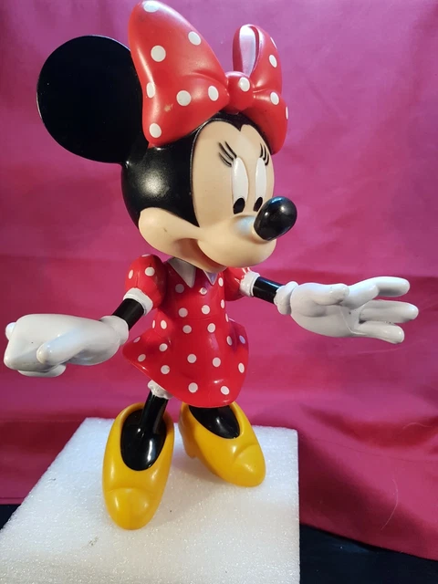 DISNEY MINNIE MOUSE 8” Poseable Plastic Figure £14.99 - PicClick UK