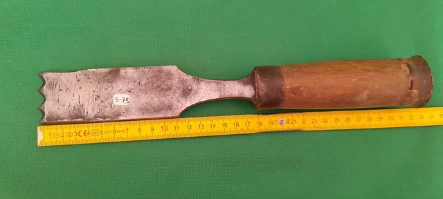 OUTIL ANCIEN -CISEAU A BOIS GRADINE SCULPTEUR ÉBÉNISTE MENUISIER ...