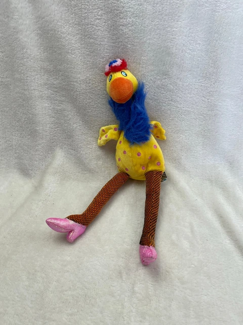 JELLYCAT BOOZY BIRD yellow diva bird soft toy plush retired £34.99 ...