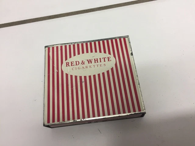 RED & WHITE cigarettes (marcovitch of piccadilly) tin £9.99 - PicClick UK