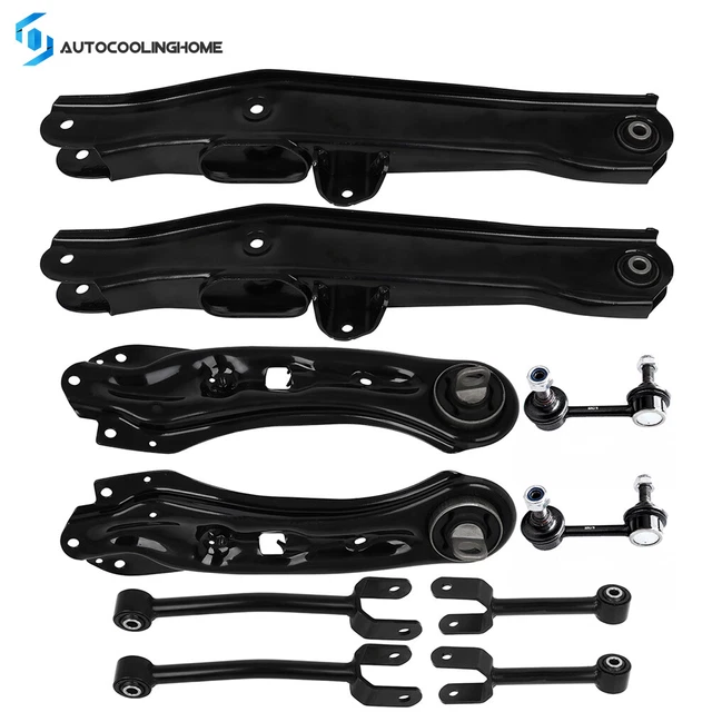 REAR UPPER & Lower Control Arm Trailing Arm Sway Bar For 2011-2013 ...