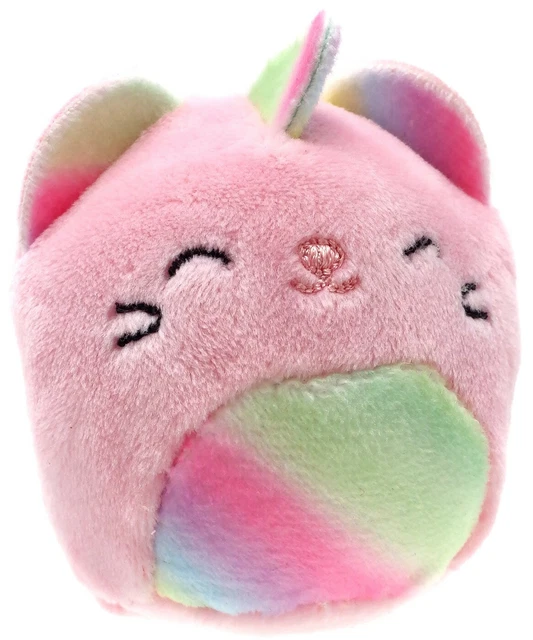 SQUISHMALLOWS SQUISHVILLE! RAINBOW Dream Squad Pastel Caticorn 2-Inch ...