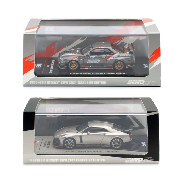 INNO64 NISSAN SKYLINE Gt-R R34 Z-Tune & Gt-R50 Italdesign Indonesia ...