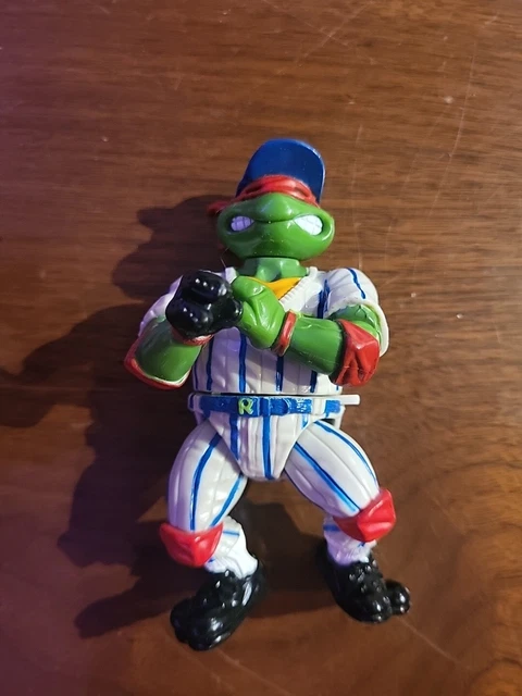 TEENAGE MUTANT NINJA Turtles TMNT 1991 Baseball Grand Slammin' Raph ...