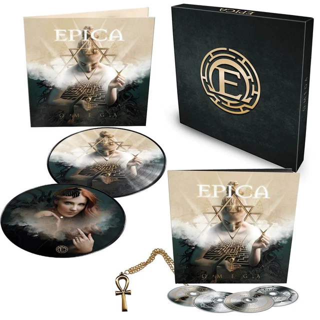 EPICA OMEGA (2021) DELUXE BOXSET VINYL BOX/ Picture Vinyl/ Earbook SOLD ...