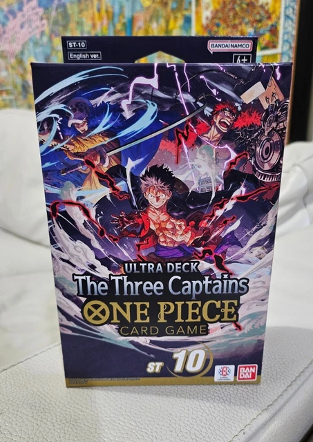 ONE PIECE CARD Game ST10 Starter Ultra Deck The Three Captains English - NEW box £47.63 ...
