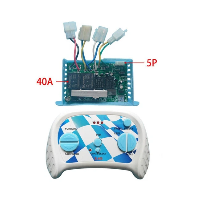 TELECOMANDO 24G RICEVITORE Bluetooth RC Controller Veicolo Bambini per ...
