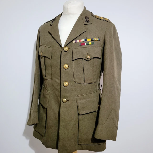 WW1 MC & Bar - Lt Col - Armitage Ra British Army Named Uniform Jacket ...