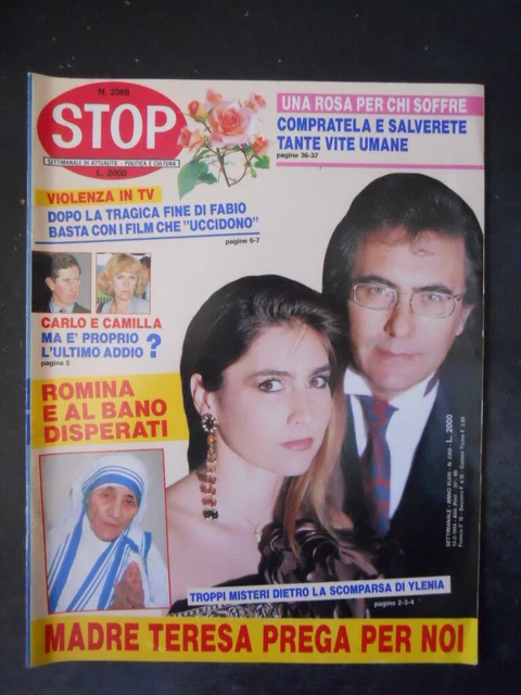 STOP 2368 1994 Romina Power Lady Diana Anna Oxa Elena Viranin [G81Q ...