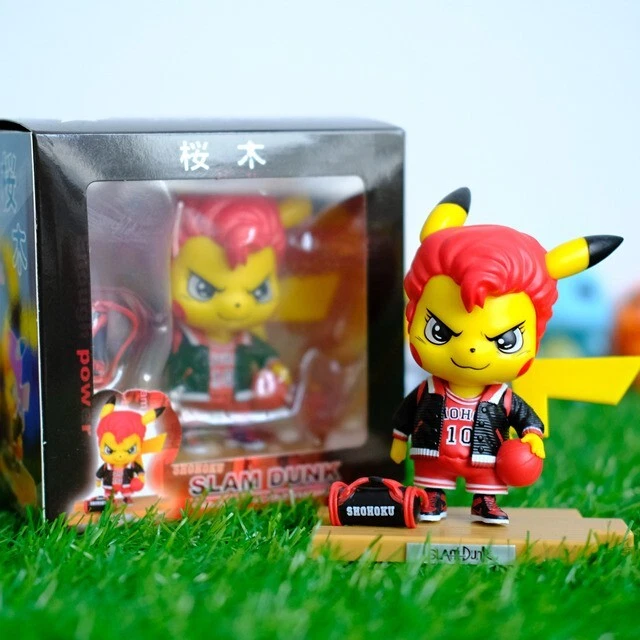 SLAM DUNK ANIME Figure Pikachu Sakuragi Hanamichi Kawaii Room ...