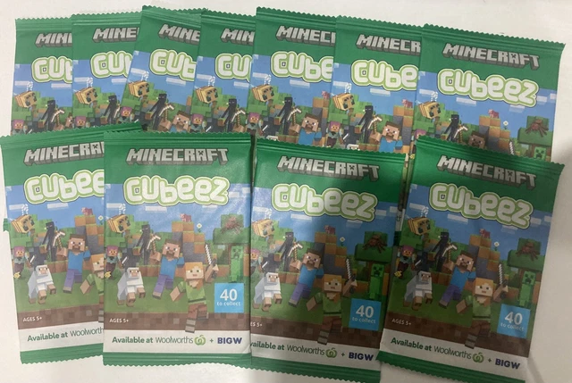 14X WOOLWORTHS MINECRAFT Cubeez Unopened Packs 2025 $10.00 - PicClick AU