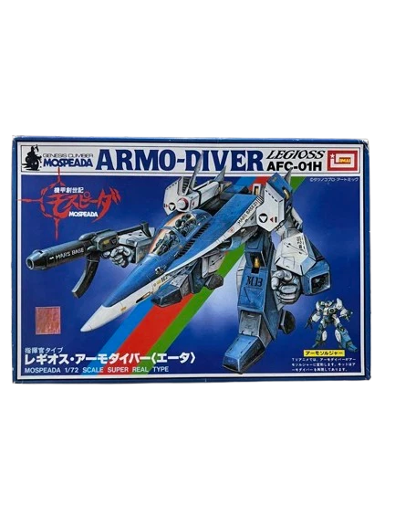 ROBOTECH MOSPEADA KIKOU Genesis Mospeida Legios Armor Diver Eta Plastic ...