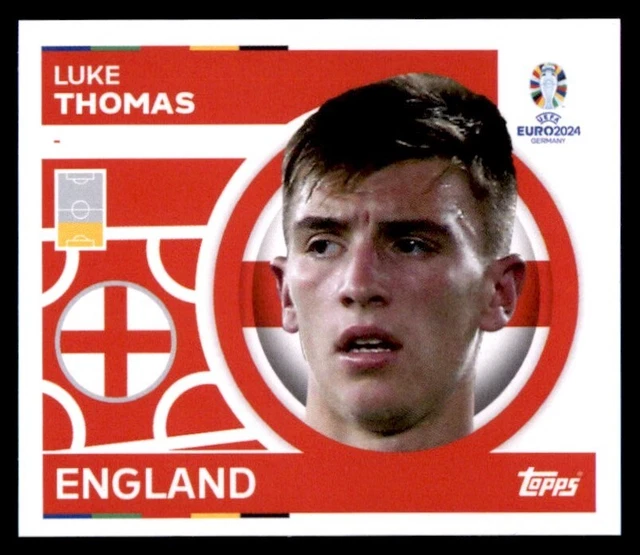TOPPS UEFA EURO 2024 Sticker - Luke Thomas England No. ENG5 £1.00 - PicClick UK