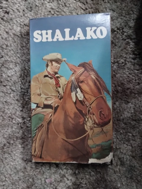 SHALAKO VHS SEAN Connery, Brigitte Bardot, Stephen Boyd; Edward Dmytryk ...