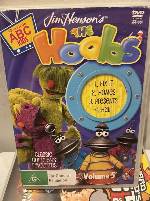 THE HOOBS VOLUME 5 Five Fifth DVD Rare Childrens Jim Henson - R 4 £15. ...