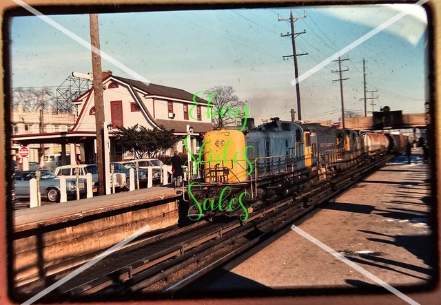 ORIGINAL 1976 LONG Island Railroad Lirr Mineola Station Action Alco Rs ...