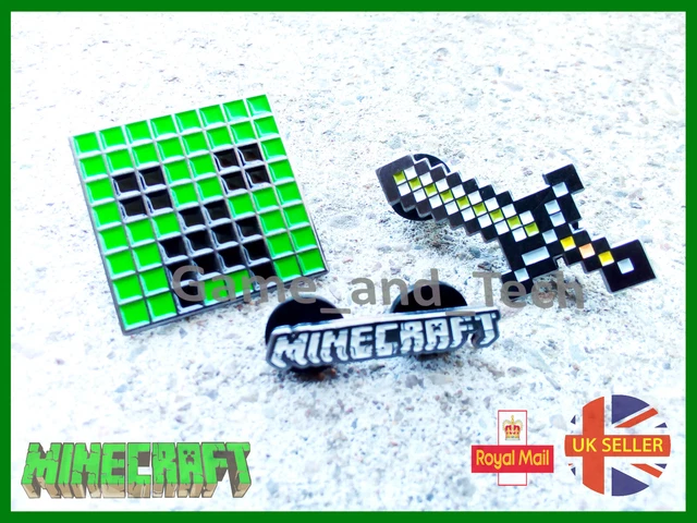 MINECRAFT GAME DUNGEONS Hero Pins / Badges - Nintendo Switch Xbox One ...