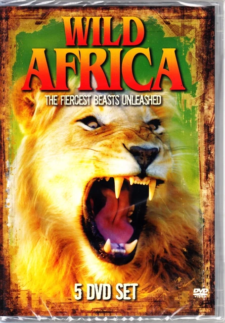 WILD AFRICA - The Fiercest Beasts Unleashed Dvd Boxset 5 Discs Region Free EUR 18,63 - PicClick IT