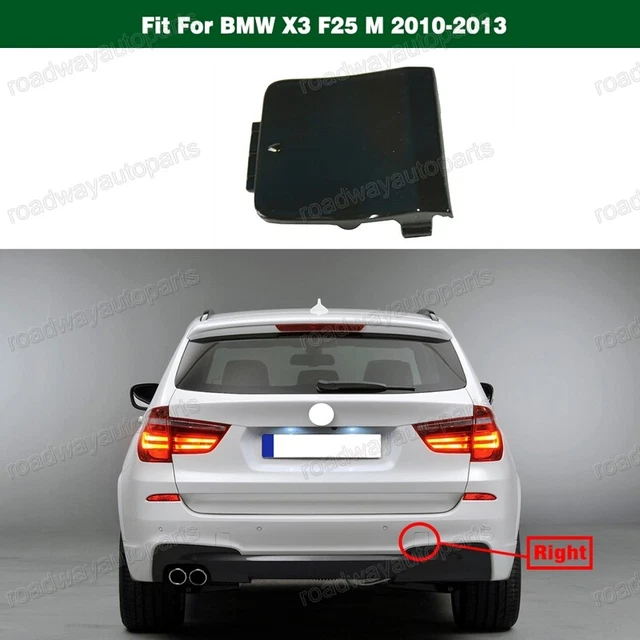 1PCS RIGHT REAR bumper tow trailer hook eye cover cap For BMW X3 F25 M ...