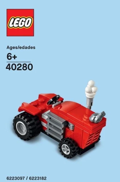 LEGO CREATOR TRACTEUR Modèle Construction Sac en Plastique Set 40280 ...