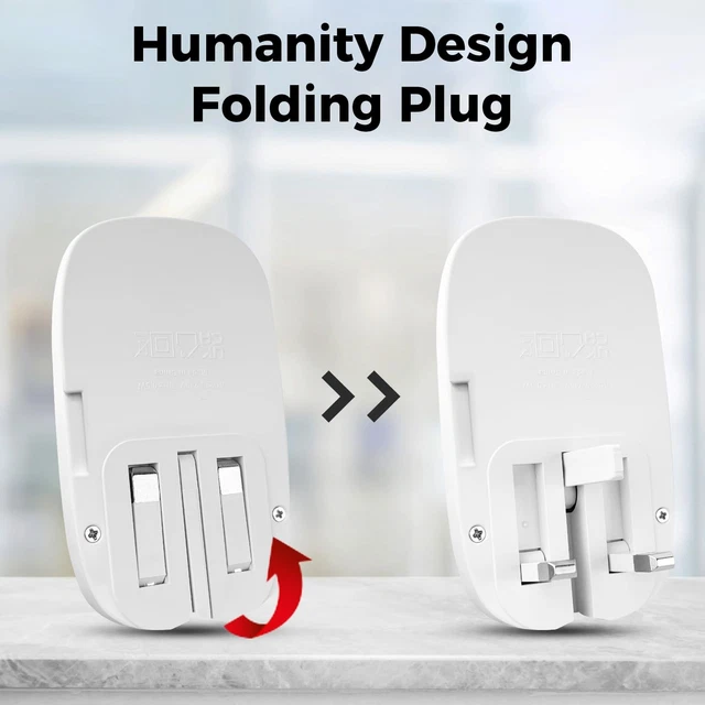 JSDOIN WALL MOUNT Night Light with 5 Levels of Brightness and Dusk to ...