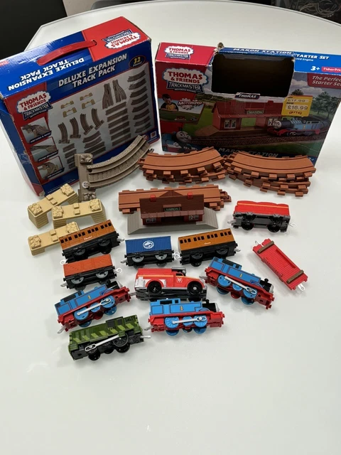 THOMAS THE TANK Engine Trackmaster Bundle Stater Set Expansion Pack ...