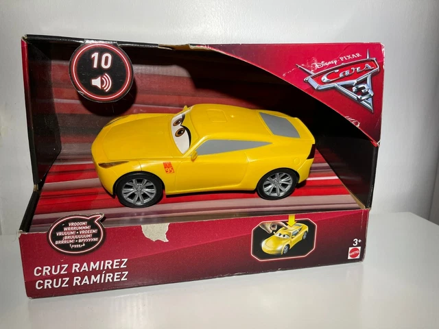 MATTEL DISNEY PIXAR Cars Interactive Movie Moves Cruz Ramirez 10 Sounds ...