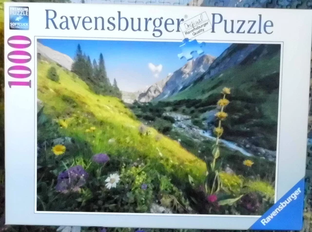 PUZZLE RAVENSBURGER 1000 Teile Im Garten Eden komplett EUR 4,00 ...