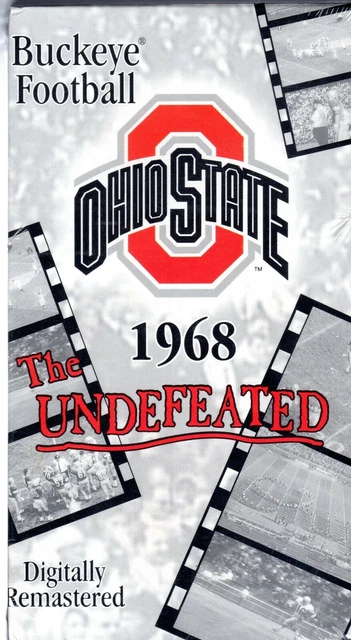 VHS OHIO STATE Buckeyes 1968 National Championship Football Season ...
