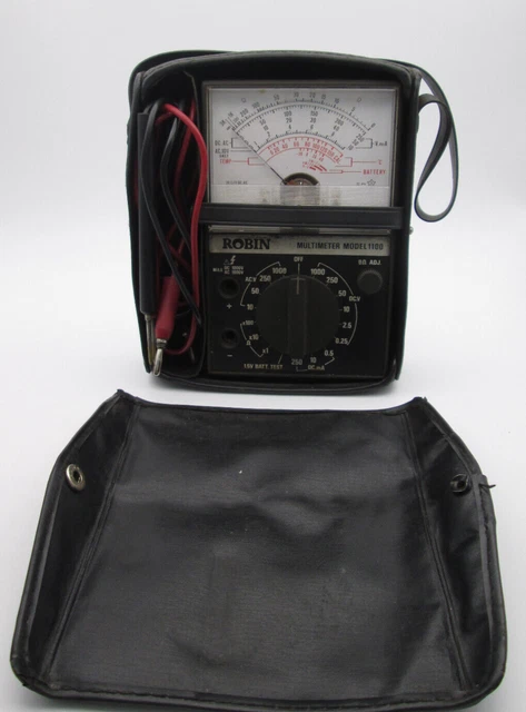 ROBIN MULTIMETER MODEL 1100 £12.00 - PicClick UK