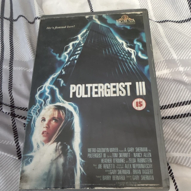 POLTERGEIST III EX rental vhs £5.44 - PicClick UK