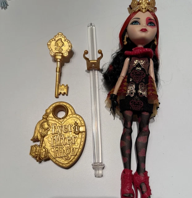 EVER AFTER HIGH Lizzie Queen Of Hearts Doll First Chapter Wave One RARE ...