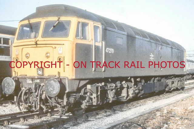 UK RAILWAY PHOTOGRAPH Of Class 47 47279. Rm47-598 £1.70 - PicClick UK