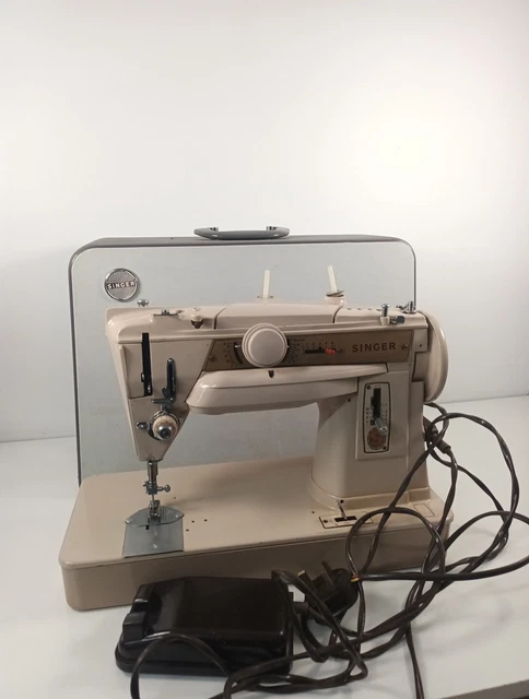 SINGER 411G HEAVY Duty Sewing Machine Zig-Zag Multi Stitch £199.99 ...