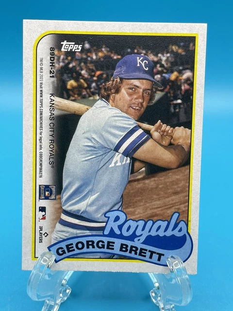BOBBY WITT JR George Brett Topps 2023 Archives 1989 Doubleheader Royals ...