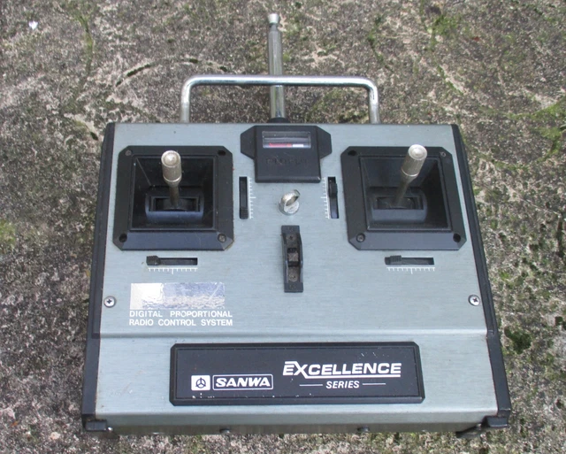 VINTAGE SANWA EXCELLENCE Series Digital Proportional Radio Control Transmitter £30.00 - PicClick UK