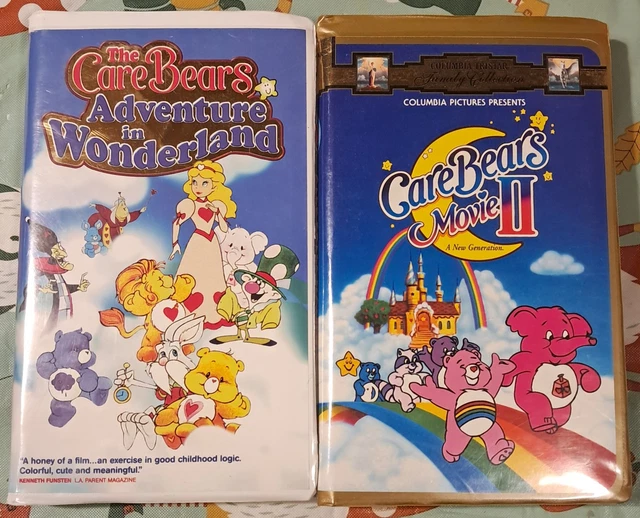 THE CARE BEARS Adventure In Wonderland & Care bears movie two the new ...