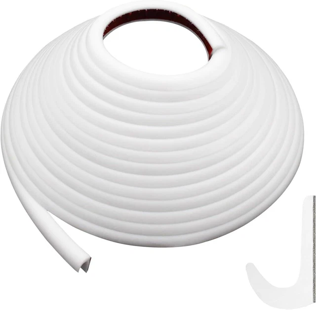 16/32FT J-SHAPE RV Rain Gutter Drip Rail Caravan Motorhome Gutter ...