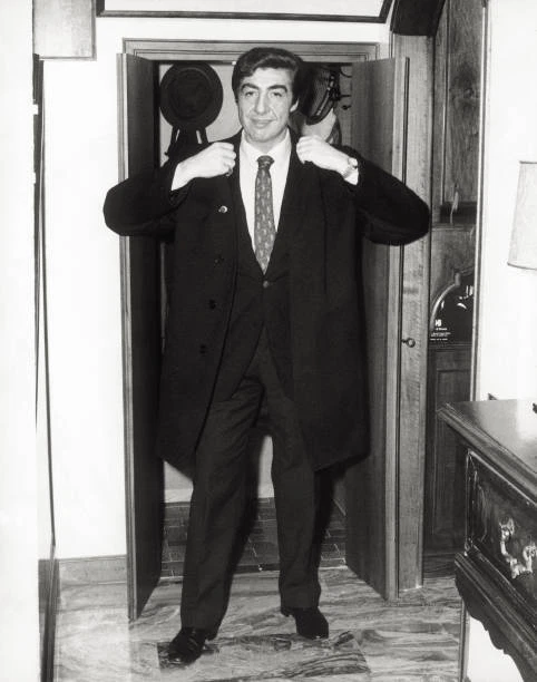 ITALIAN COMEDIAN & Actor Gino Bramieri Is Photographed In His OLD PHOTO ...