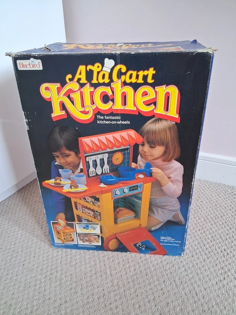 BLUEBIRD A La Cart Kitchen 80s Retro Vintage Play Toy £26.72 - PicClick UK