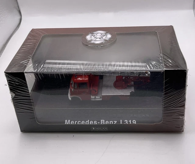 ATLAS EDITIONS FIRE Engine Collection 1/76 Scale Mercedes-Benz L319 New ...