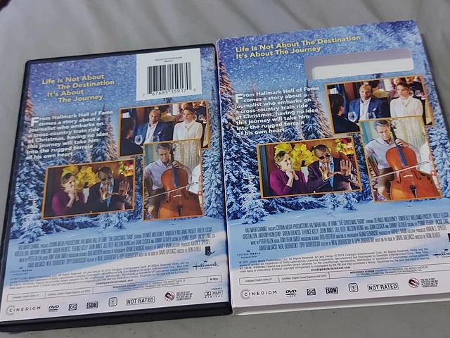 THE CHRISTMAS TRAIN (DVD 2017) Hallmark Slipcover, Dermot Mulroney ...