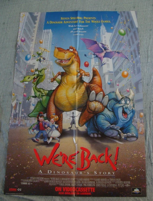 WE'RE BACK! - A Dinosaur's Story (VHS/SUR, 2002) £1.50 - PicClick UK