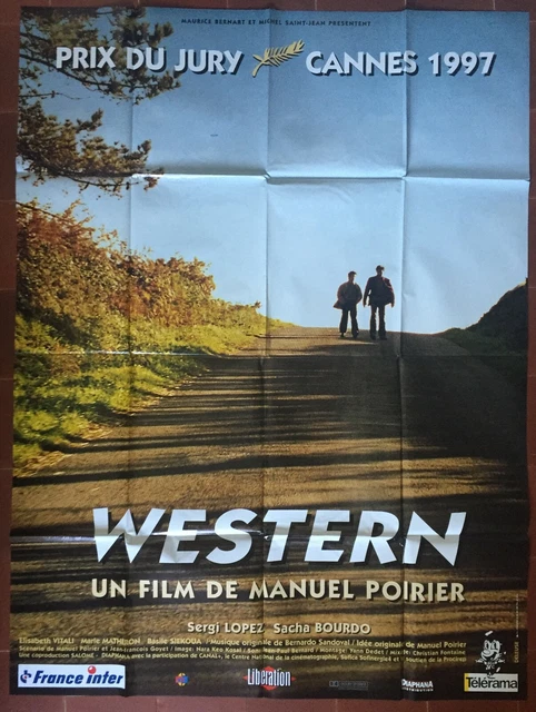 AFFICHE WESTERN MANUEL Poirier SERGI LOPEZ Sacha Bourdo 120x160cm EUR ...
