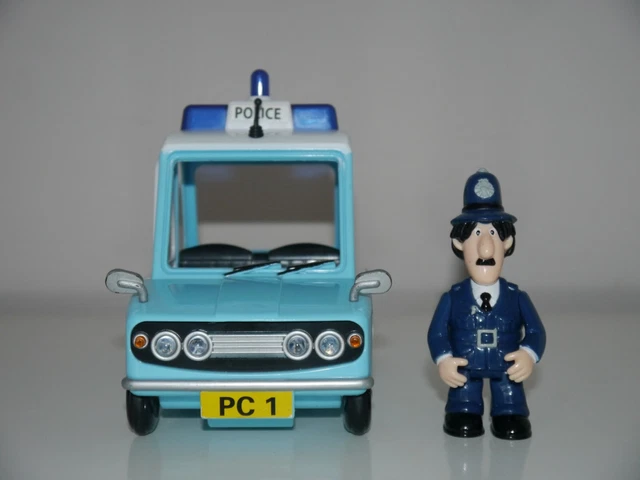 POSTMAN PAT TOYS Large Friction Police Car & PC Selby Figure VGC _HM14 ...