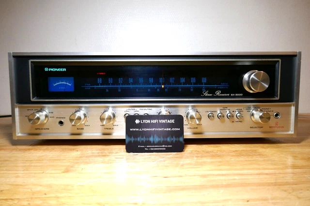 AMPLIFICATEUR PIONEER STEREO Receiver Sx-3000 / Vintage Amplifier EUR ...