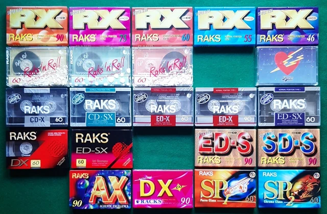 RAKS RX 46 55 60 75 90 'n Roll ED-S SD-S ED-X ED-SX CD-X CD-SX AX DX ...