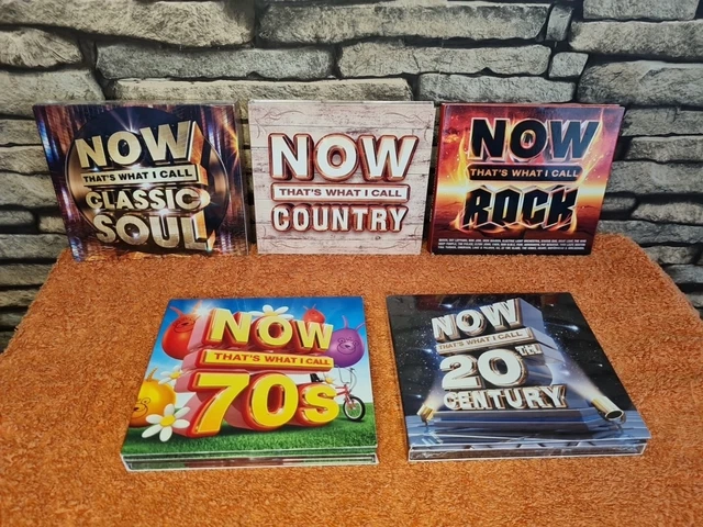 NOW THAT'S WHAT I Call Music - Original Now CD Bundle X 5 £22.99 ...