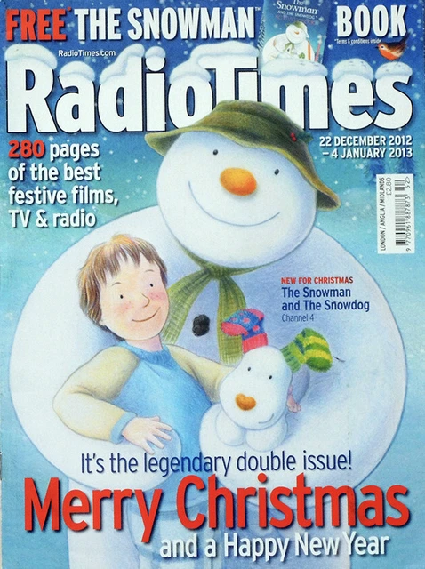 RADIO TIMES 22 Dec 2012 . Christmas & New Year Double Issue . The ...