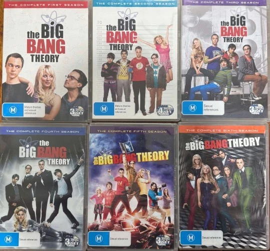 DVD THE BIG Bang Theory : Seasons 1-6 (Collection) $40.95 - PicClick AU